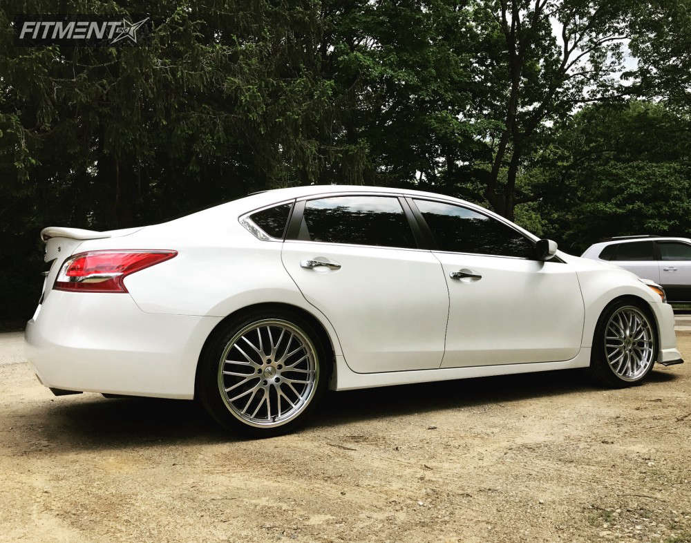 2013 Nissan Maxima S with 20x8.5 TSW Snetterton and Nankang 235x35 on ...