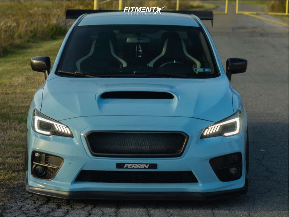 2016 Subaru WRX Base with 18x9.5 Enkei Kojin and Landspider 245x40 on ...