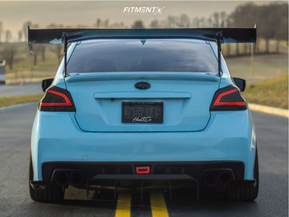 2016 Subaru WRX Base with 18x9.5 Enkei Kojin and Landspider 245x40 on ...