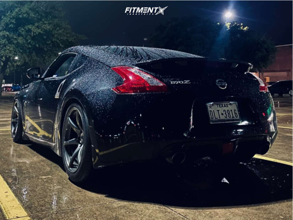 2014 Nissan 370Z Touring with 19x9.5 Kansei Tandem and Michelin 245x30 ...