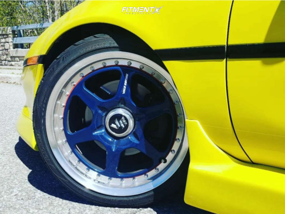 1993 Toyota MR2 Turbo with 17x8 Volk GTP R17 and Yokohama 205x40 on ...