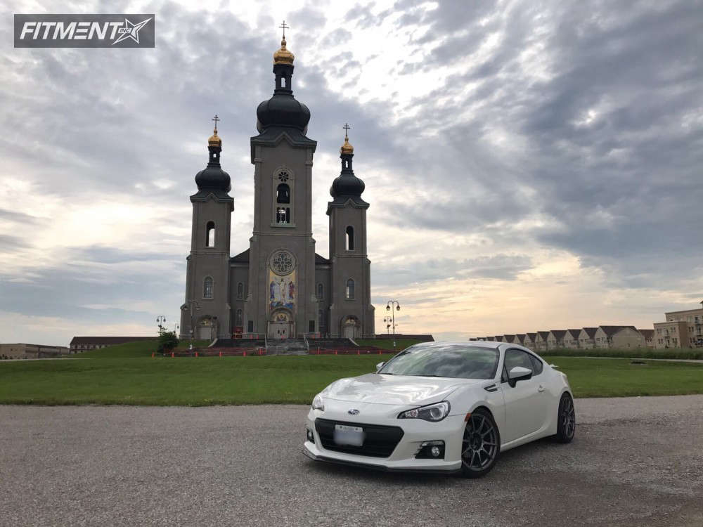 2016 Subaru BRZ Sport-tech with 18x9.5 SSR GTX01 and Michelin 255x35 on Coilovers | 251943 ...