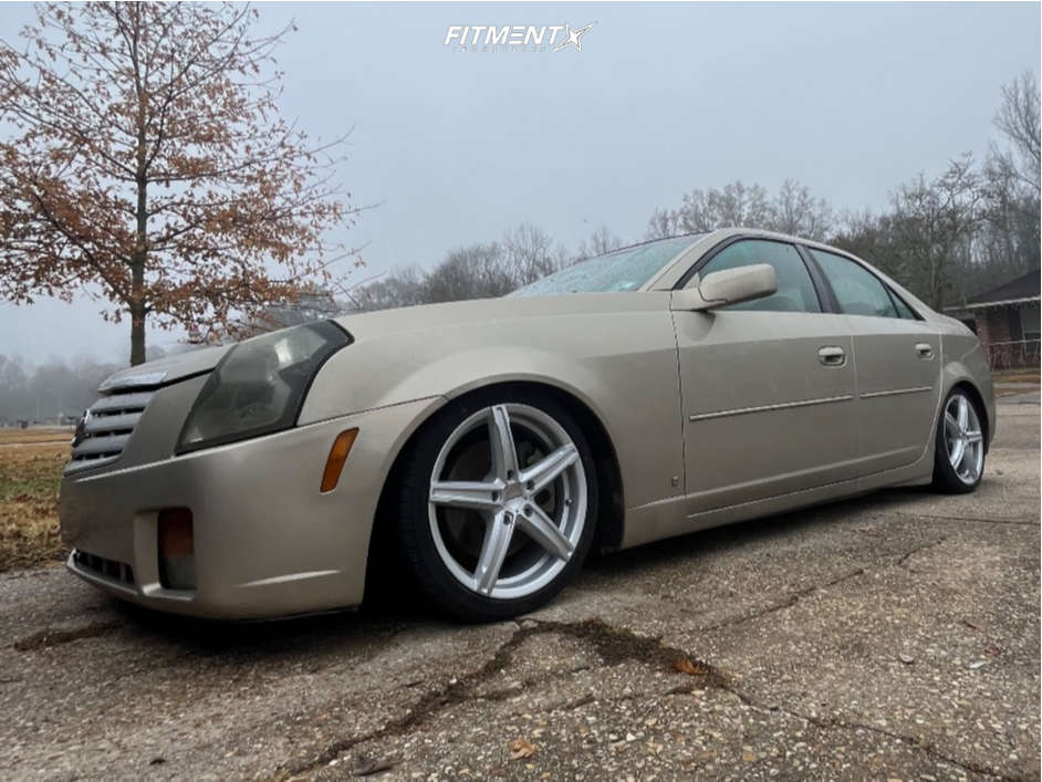 2007 Cadillac CTS Base with 17x7 Vision Boost and Vercelli 205x40 on ...