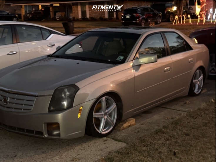 2007 Cadillac CTS Base with 17x7 Vision Boost and Vercelli 205x40 on ...