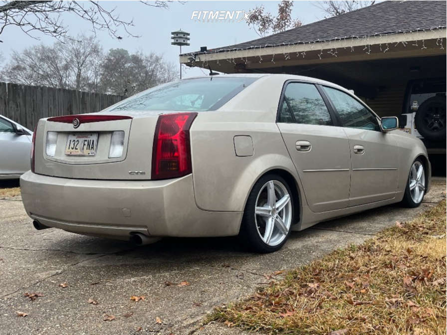 2007 Cadillac CTS Base with 17x7 Vision Boost and Vercelli 205x40 on ...
