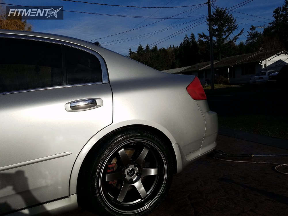 2005 INFINITI G35 Base with 19x9.5 JNC JNC014 and Continental 235x40 on ...