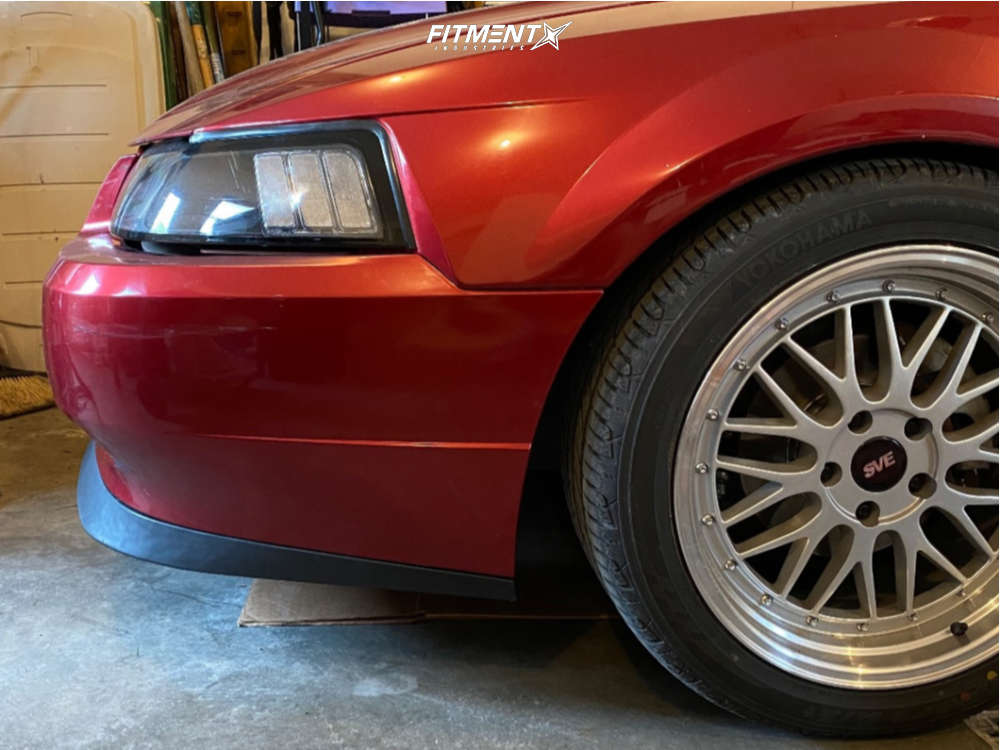2003 Ford Mustang GT with 18x9 SVE Series 1 and Yokohama 265x40 on ...