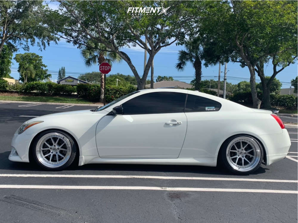 2012 INFINITI G37 Base with 19x9.5 Aodhan Ds08 and Sumitomo 245x35 on ...