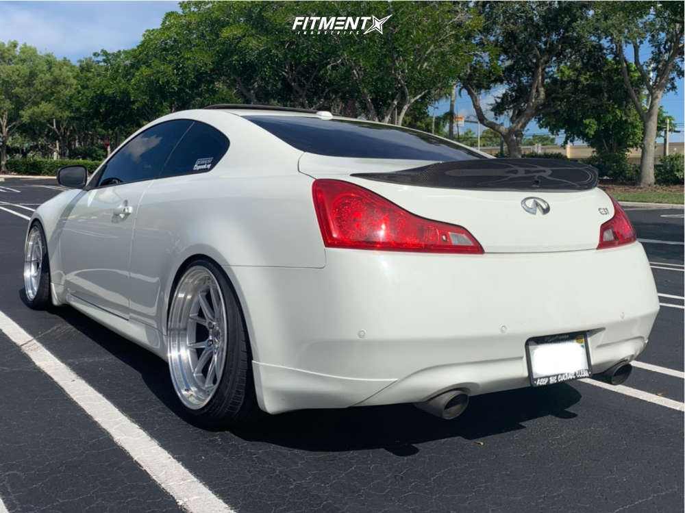 2012 INFINITI G37 Base with 19x9.5 Aodhan Ds08 and Sumitomo 245x35 on ...