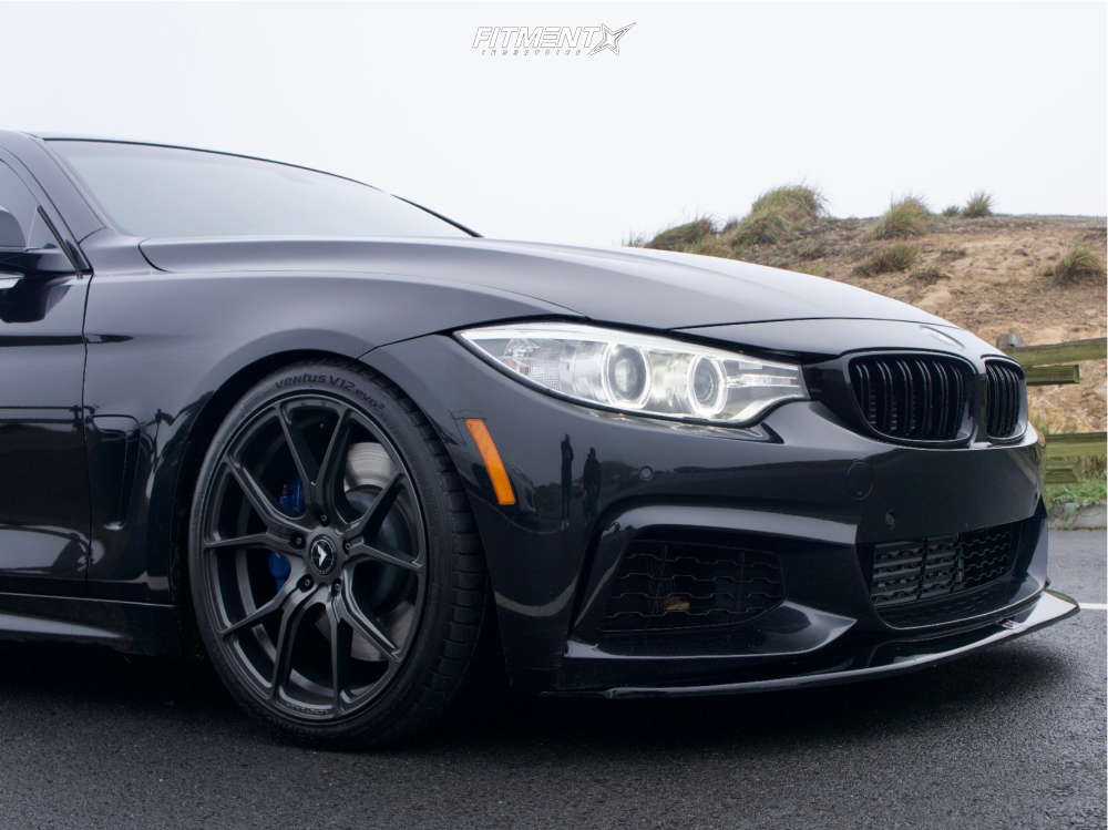 2014 BMW 435i Base with 19x8.5 Vorsteiner V-ff103 and Hankook 245x35 on ...