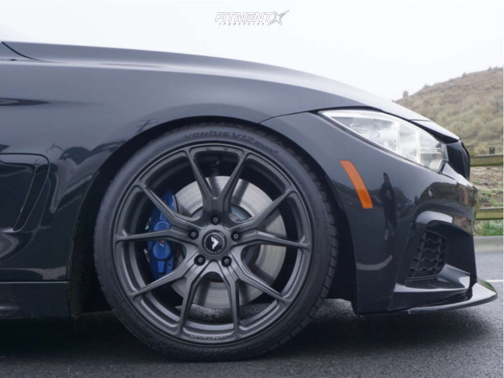 2014 BMW 435i Base with 19x8.5 Vorsteiner V-ff103 and Hankook 245x35 on ...