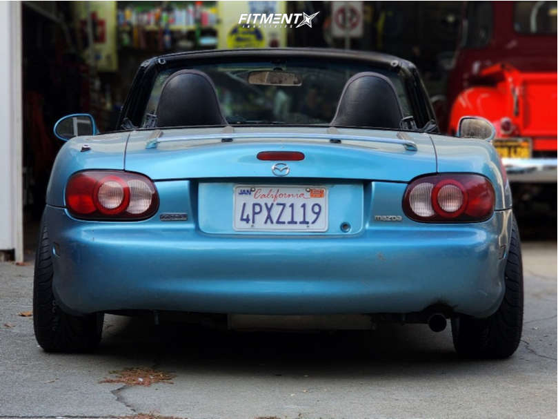 2001 Mazda Miata Base with 15x8 MST Time Attack and Federal 195x50 on ...