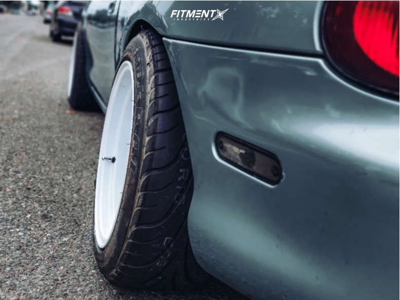 2001 Mazda Miata Base with 15x8 MST Time Attack and Federal 195x50 on ...