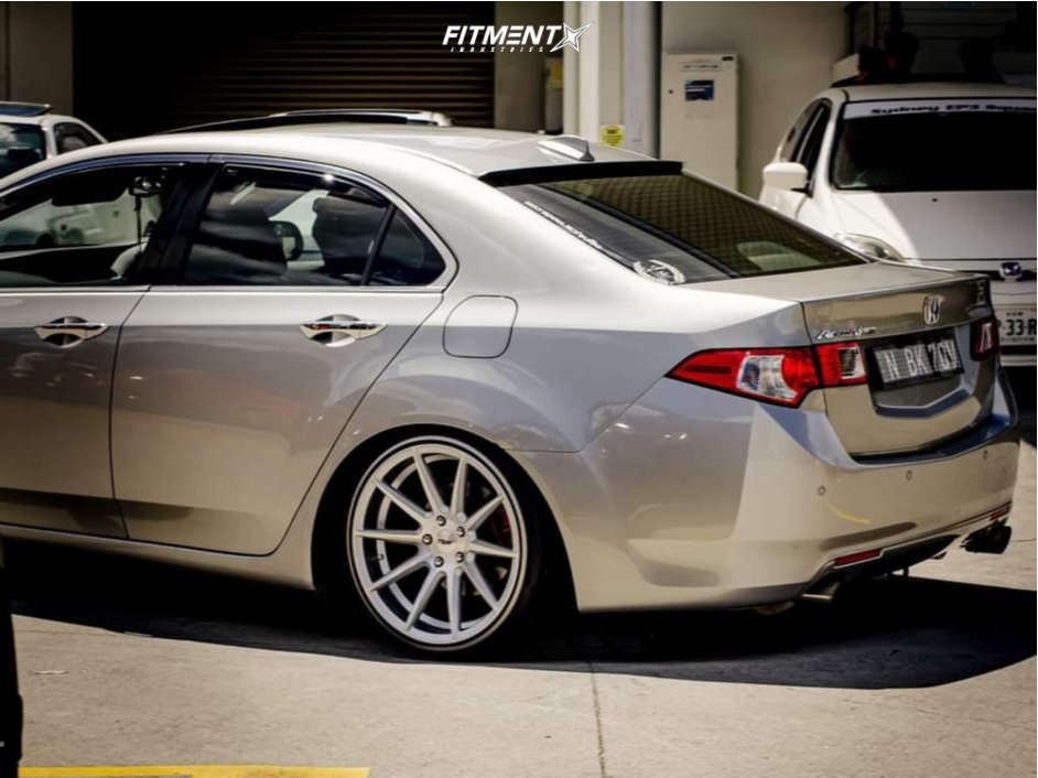 2009 Acura TSX Base with 19x9.5 TSW Clypse and Goodyear 245x40 on ...