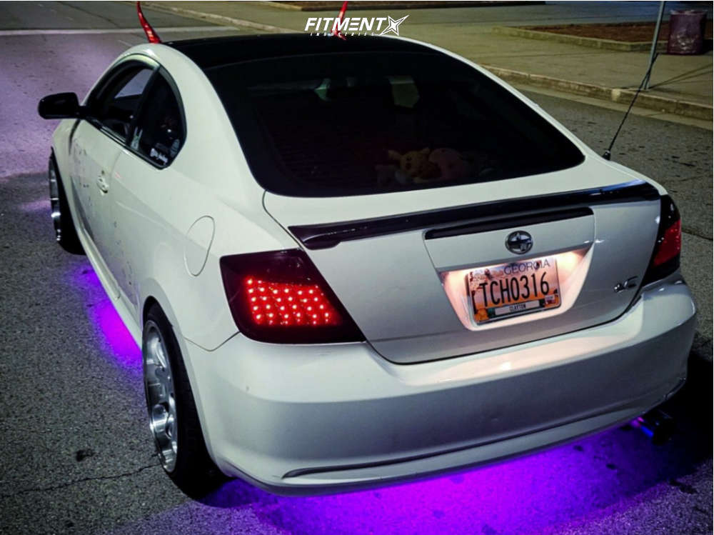 2006 Scion TC Base with 18x9.5 ESR Cs12 and Arroyo 225x40 on Coilovers ...