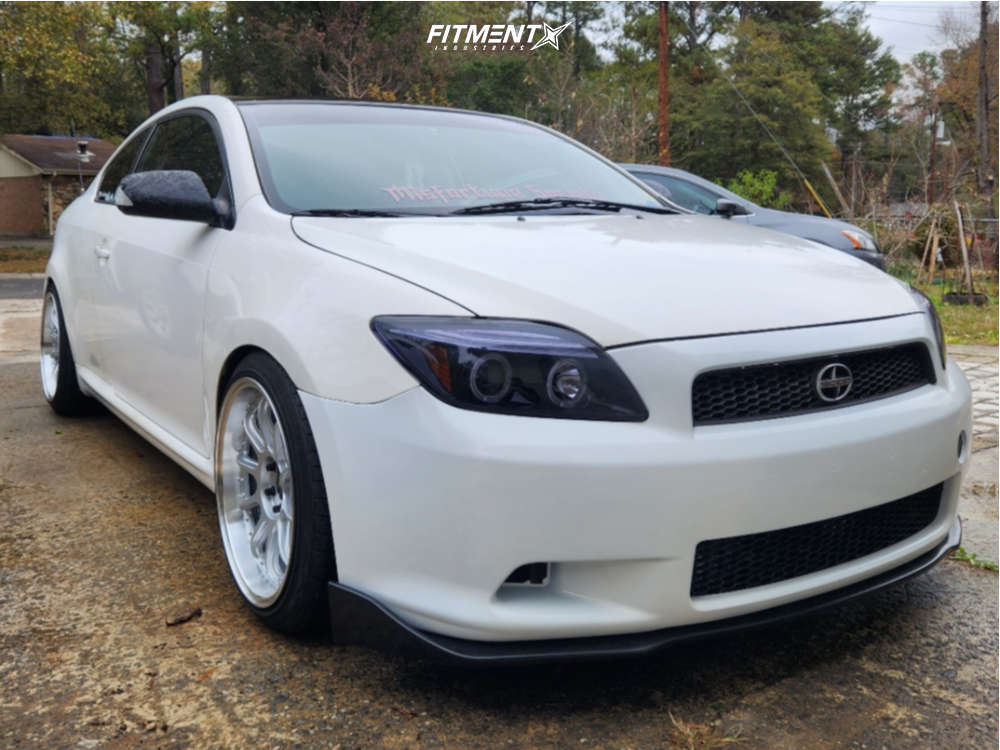 2006 Scion TC Base with 18x9.5 ESR Cs12 and Arroyo 225x40 on Coilovers ...