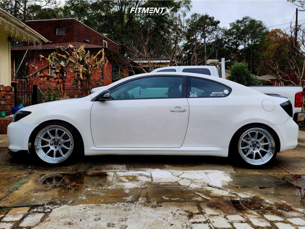 2006 Scion TC Base with 18x9.5 ESR Cs12 and Arroyo 225x40 on Coilovers ...