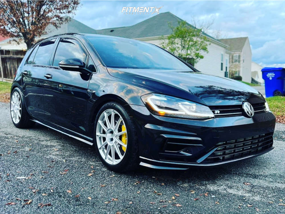 2019 Volkswagen Golf R Base with 18x8.5 Neuspeed Rse11r and Continental ...