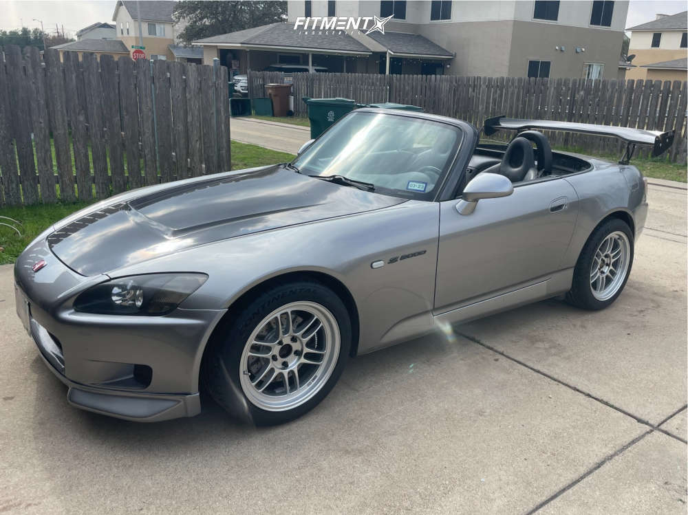 2001 Honda S2000 Base with 17x9 Enkei Rpf1 and Continental 255x45 on ...