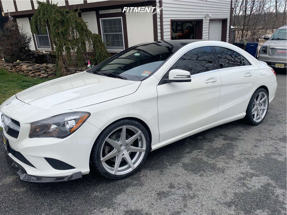 2015 Mercedes-Benz CLA250 4Matic with 19x8.5 Rohana Rc7 and Ohtsu ...