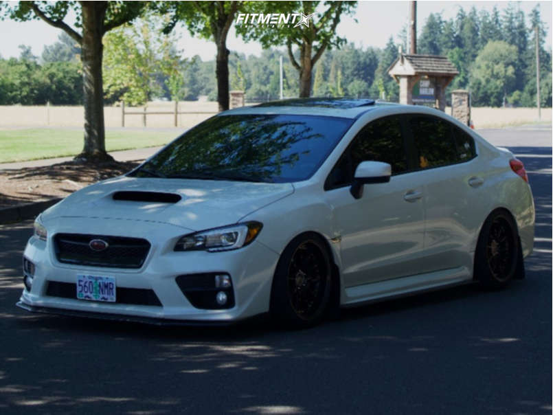 2015 Subaru WRX Premium with 18x9.5 Aodhan Ds07 and Falken 235x45 on Coilovers | 2520531 ...