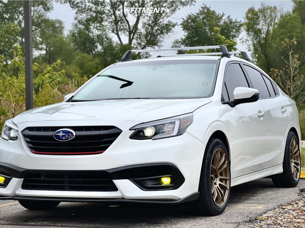 2022 Subaru Legacy Premium with 18x8.5 AVID1 Av20 and Vercelli 235x45 ...