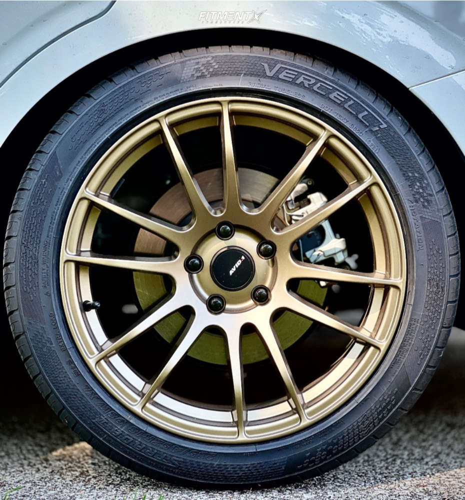 2022 Subaru Legacy Premium with 18x8.5 AVID1 Av20 and Vercelli 235x45 ...