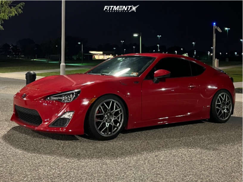 2013 Scion FR-S Base with 18x8.5 Enkei Raijin and Michelin 225x40 on ...