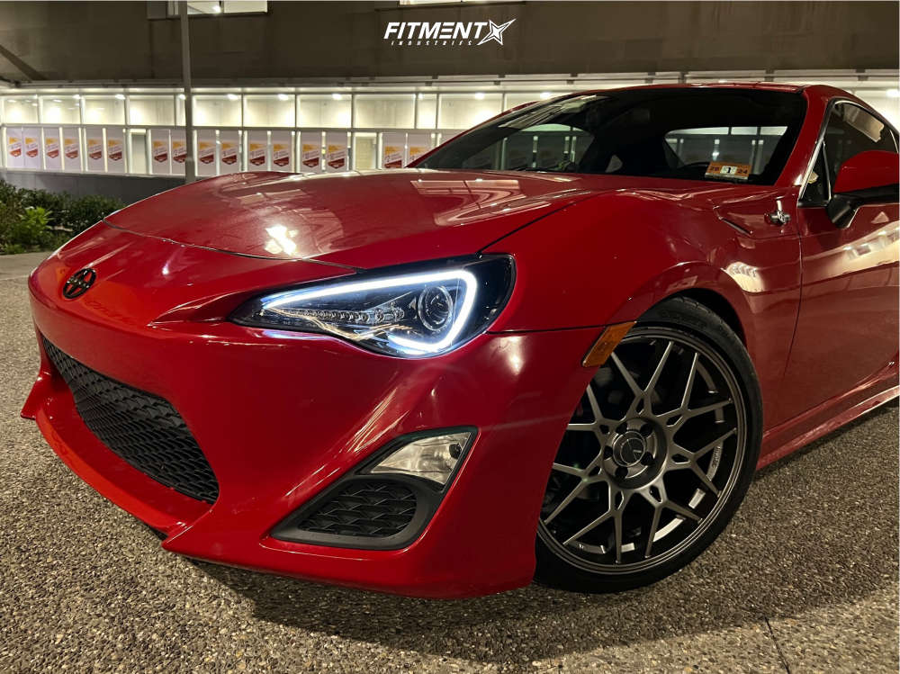 2013 Scion FR-S Base with 18x8.5 Enkei Raijin and Michelin 225x40 on ...