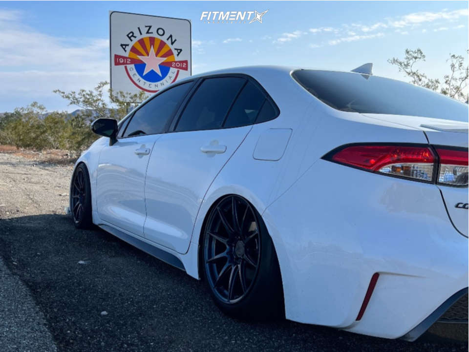 2021 Toyota Corolla SE with 18x9.5 TSW Kemora and Continental 235x40 on ...