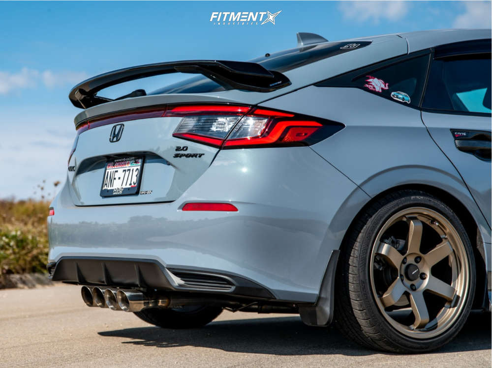 2022 Honda Civic Sport with 18x8.5 AVID1 Av6 and Vercelli 235x40 on ...