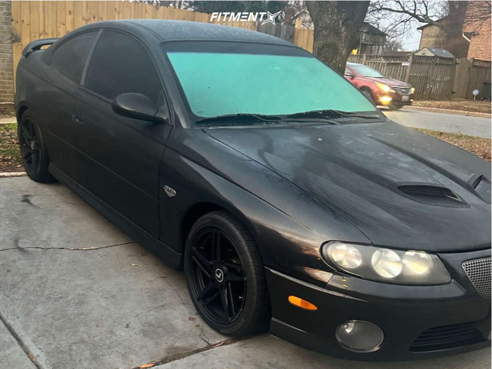 2006 Pontiac GTO Base with 17x8 Kraze Milano and Vercelli 235x40 on ...