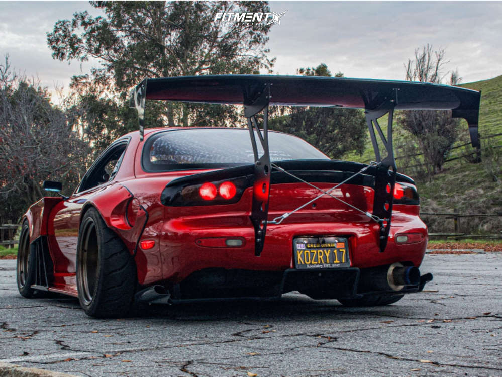 1993 Mazda RX-7 R1 with 18x10.5 Volk Te37v Mark Ii and Toyo Tires ...