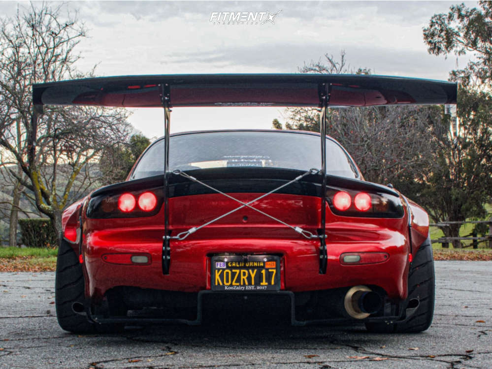 1993 Mazda RX-7 R1 with 18x10.5 Volk Te37v Mark Ii and Toyo Tires ...