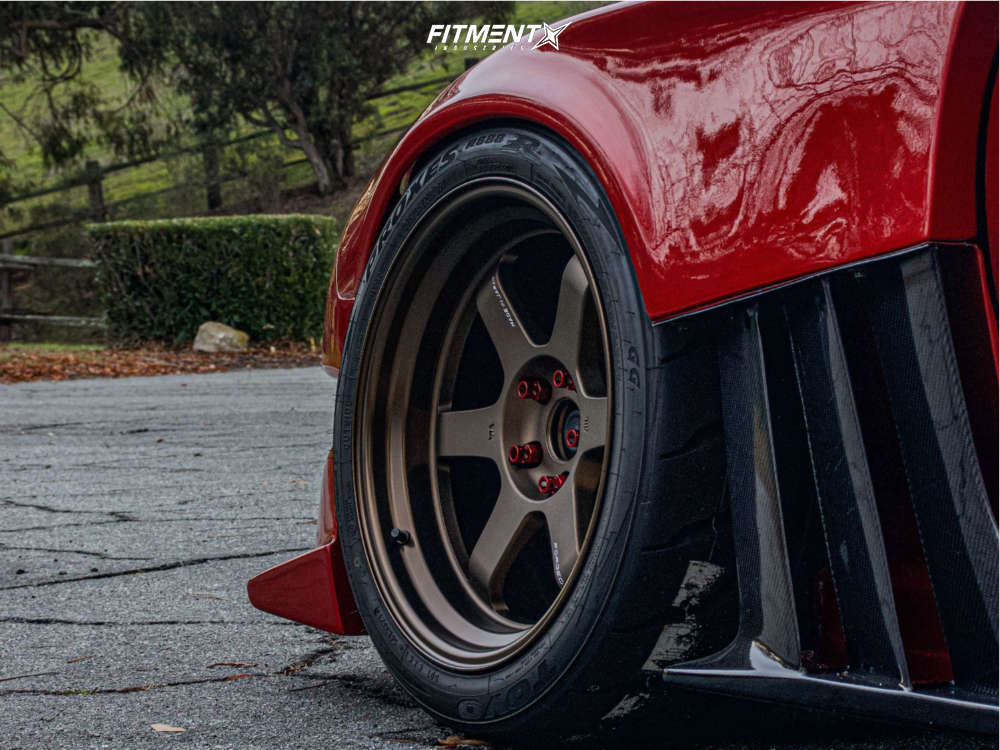 1993 Mazda RX-7 R1 with 18x10.5 Volk Te37v Mark Ii and Toyo Tires ...