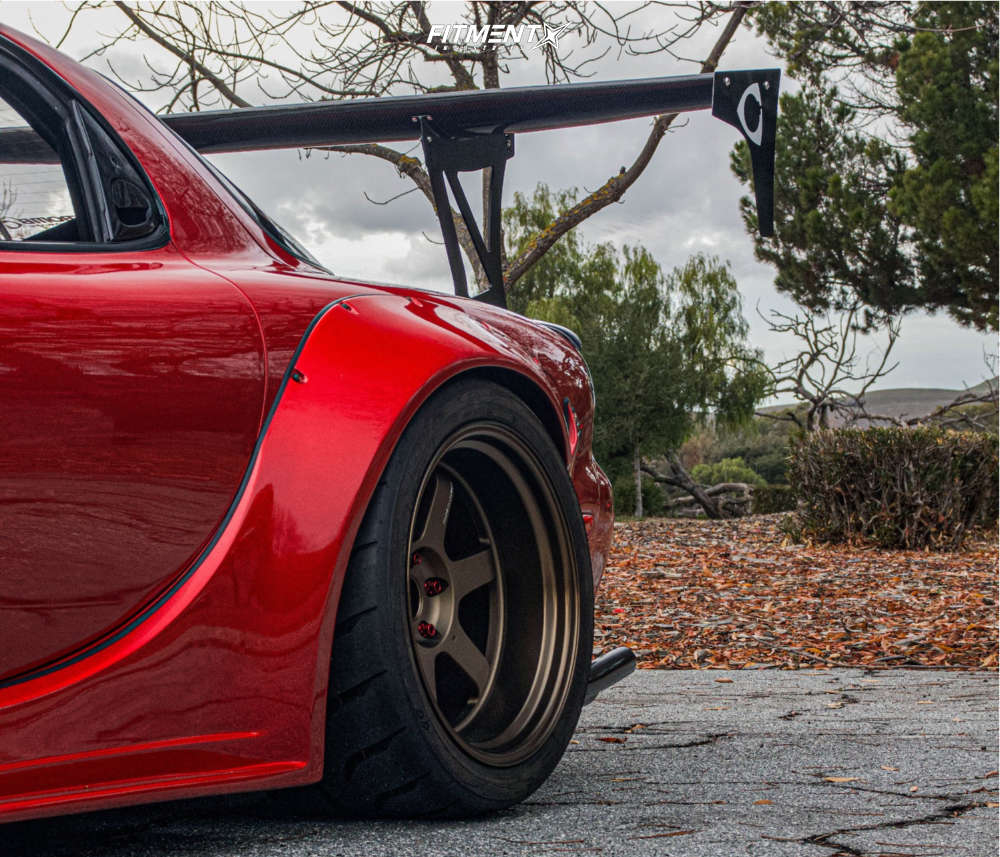 1993 Mazda RX-7 R1 with 18x10.5 Volk Te37v Mark Ii and Toyo Tires ...