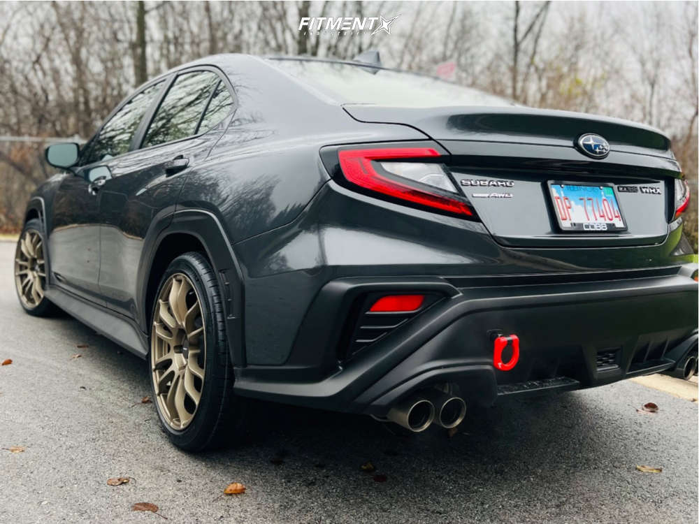 2022 Subaru WRX Base with 18x8 AVID1 Av20 and Michelin 225x40 on Stock Suspension | 2521482 ...