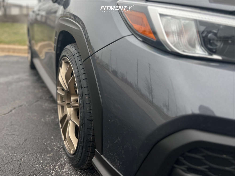 2022 Subaru WRX Base with 18x8 AVID1 Av20 and Michelin 225x40 on Stock Suspension | 2521482 ...