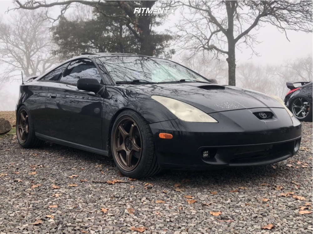 2000 Toyota Celica GTS with 17x9 Enkei Ts-5 and Bridgestone 245x40 on ...