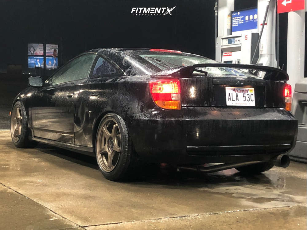 2000 Toyota Celica GTS with 17x9 Enkei Ts-5 and Bridgestone 245x40 on ...