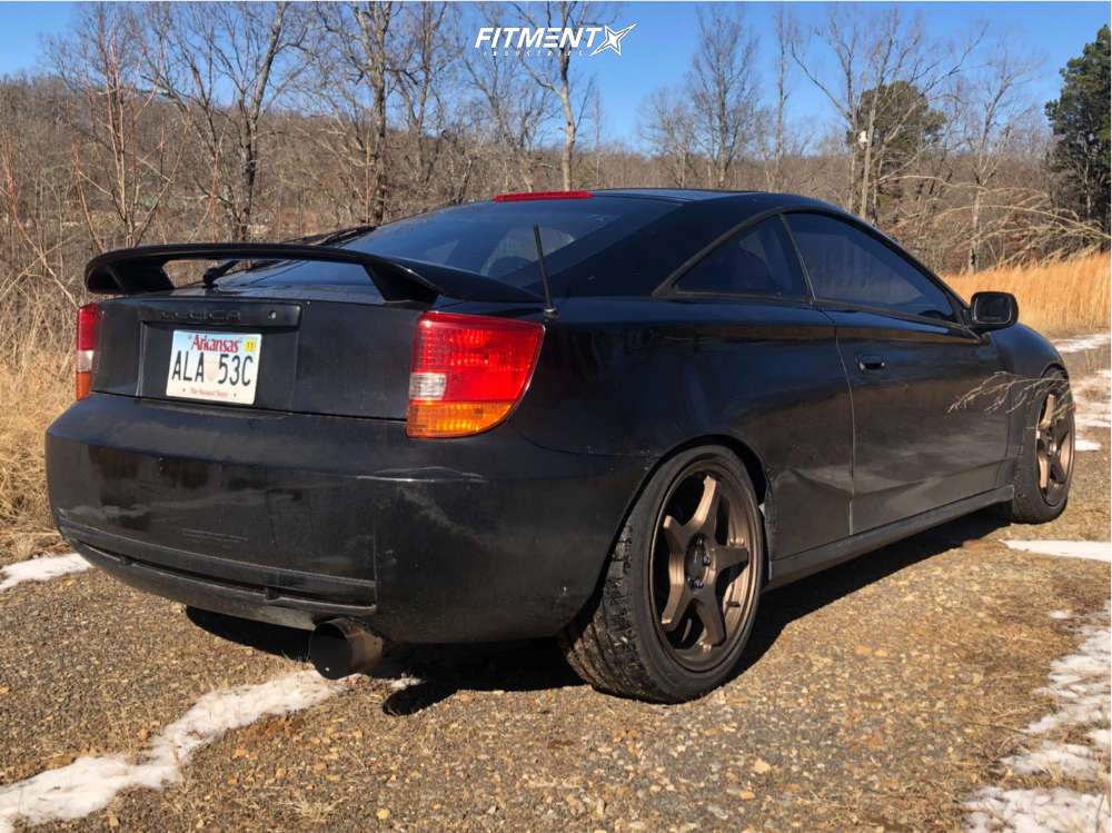 2000 Toyota Celica GTS with 17x9 Enkei Ts-5 and Bridgestone 245x40 on ...
