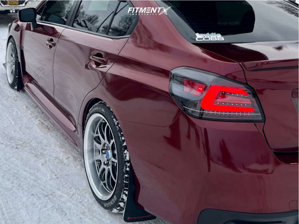 2021 Subaru WRX Premium with 18x9.5 Work Emotion D9r and Dunlop 245x40 ...