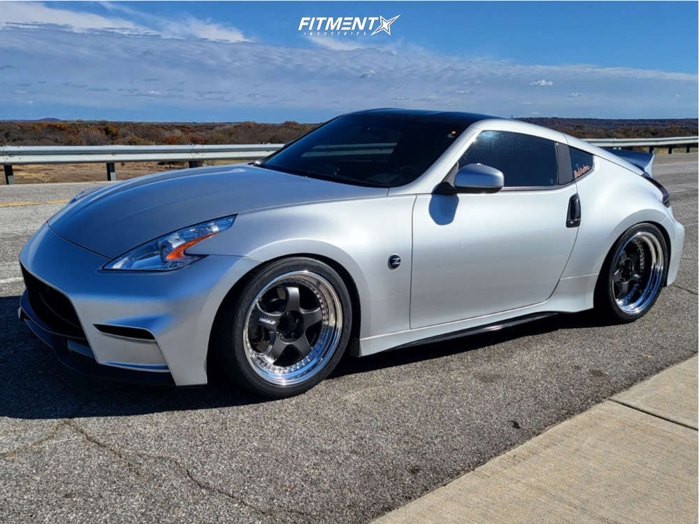 2015 Nissan 370Z Base with 19x10 Work Meister S1 3p and Falken 285x35 ...