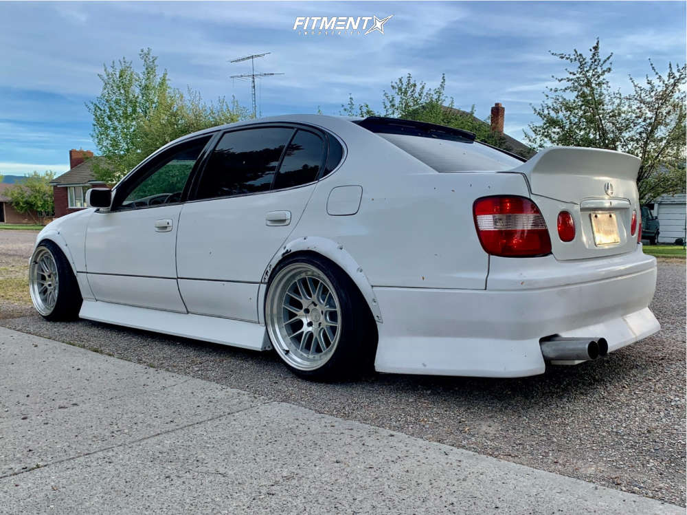 2002 Lexus GS300 Base with 19x9.5 Aodhan DS06 and Delinte 215x35 on ...