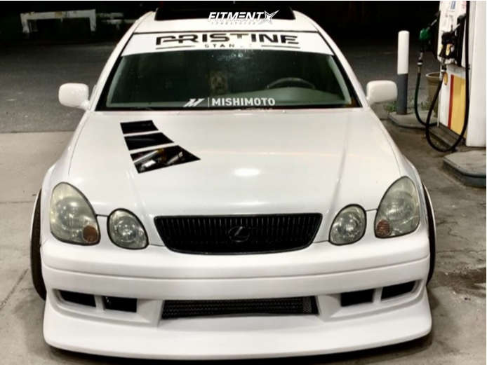 2002 Lexus GS300 Base with 19x9.5 Aodhan DS06 and Delinte 215x35 on ...