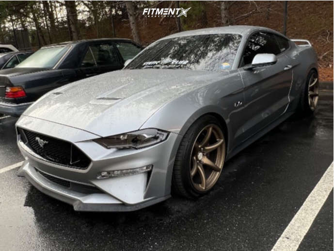 2020 Ford Mustang GT Premium with 19x10.5 Kansei Tandem and Continental ...