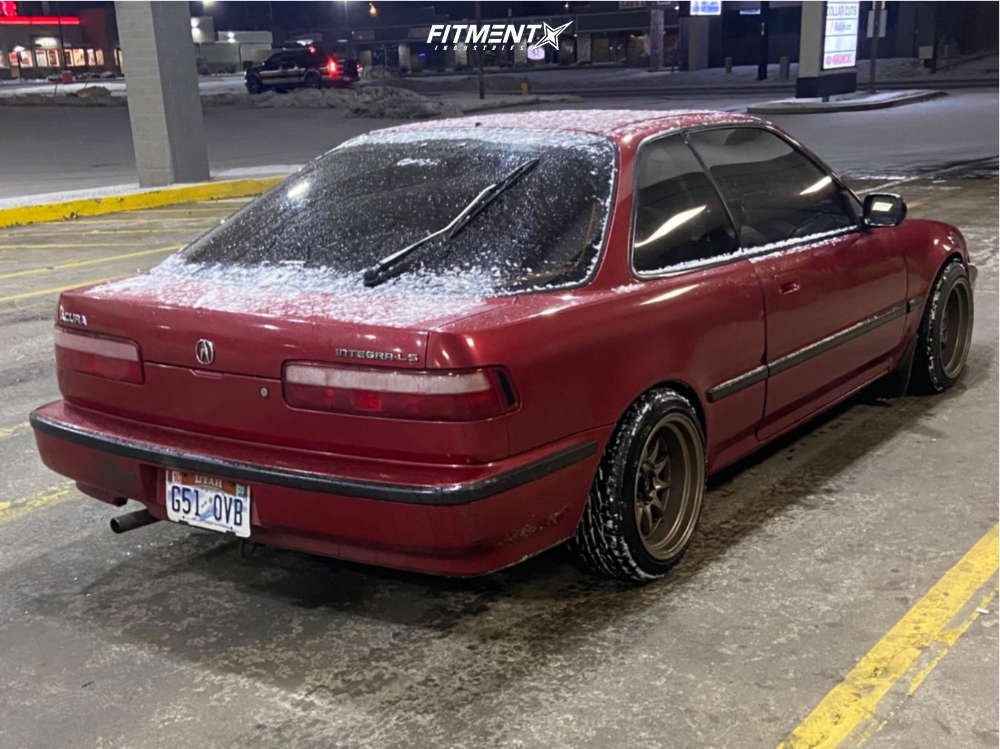 1991 Acura Integra LS with 15x7 Vors Tr3 and Toyo Tires 195x45 on ...
