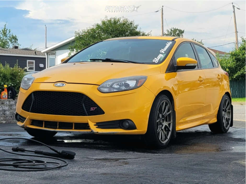 2013 Ford Focus ST with 18x9 Konig Ampliform and Firestone 235x40 on ...