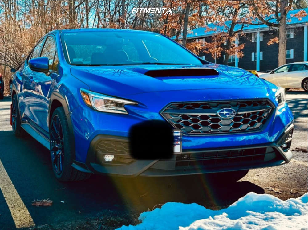 2022 Subaru WRX Premium with 18x8.5 Option Lab R716 and Yokohama 255x35 ...