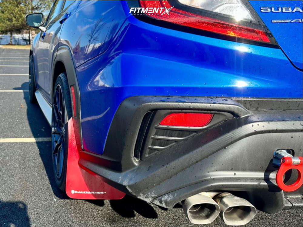 2022 Subaru WRX Premium with 18x8.5 Option Lab R716 and Yokohama 255x35 ...